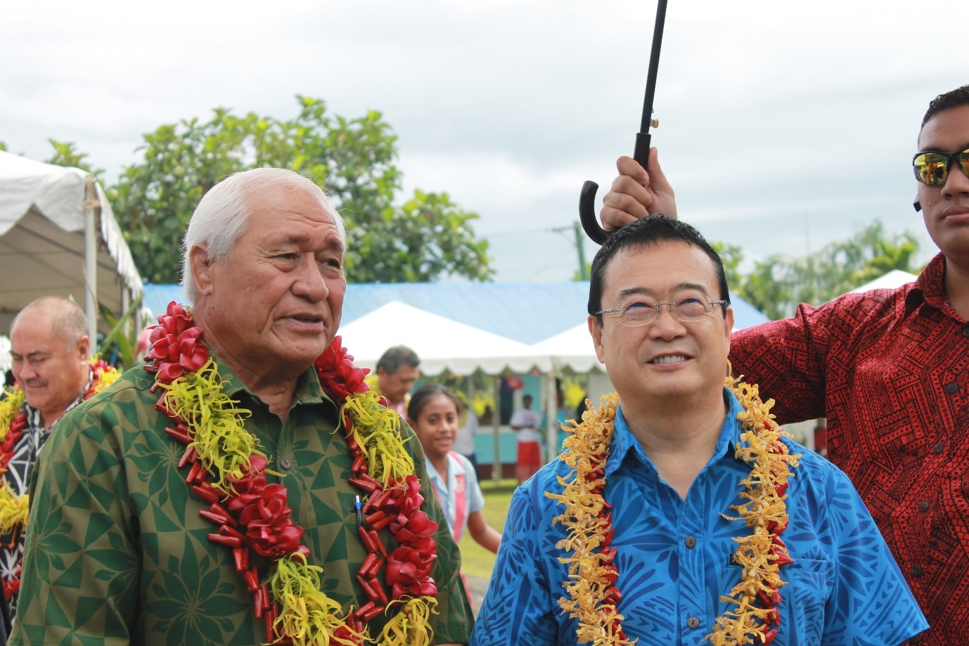 Handover Ceremony for the Project for Reconstruction and Extension of ...