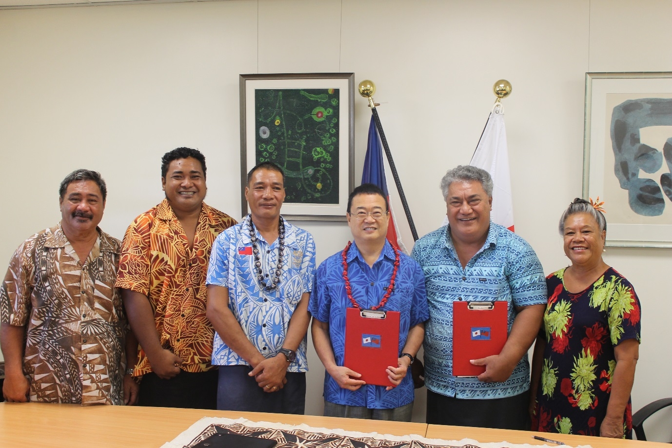Signing Ceremony of the Grant Contract for the Project for the ...