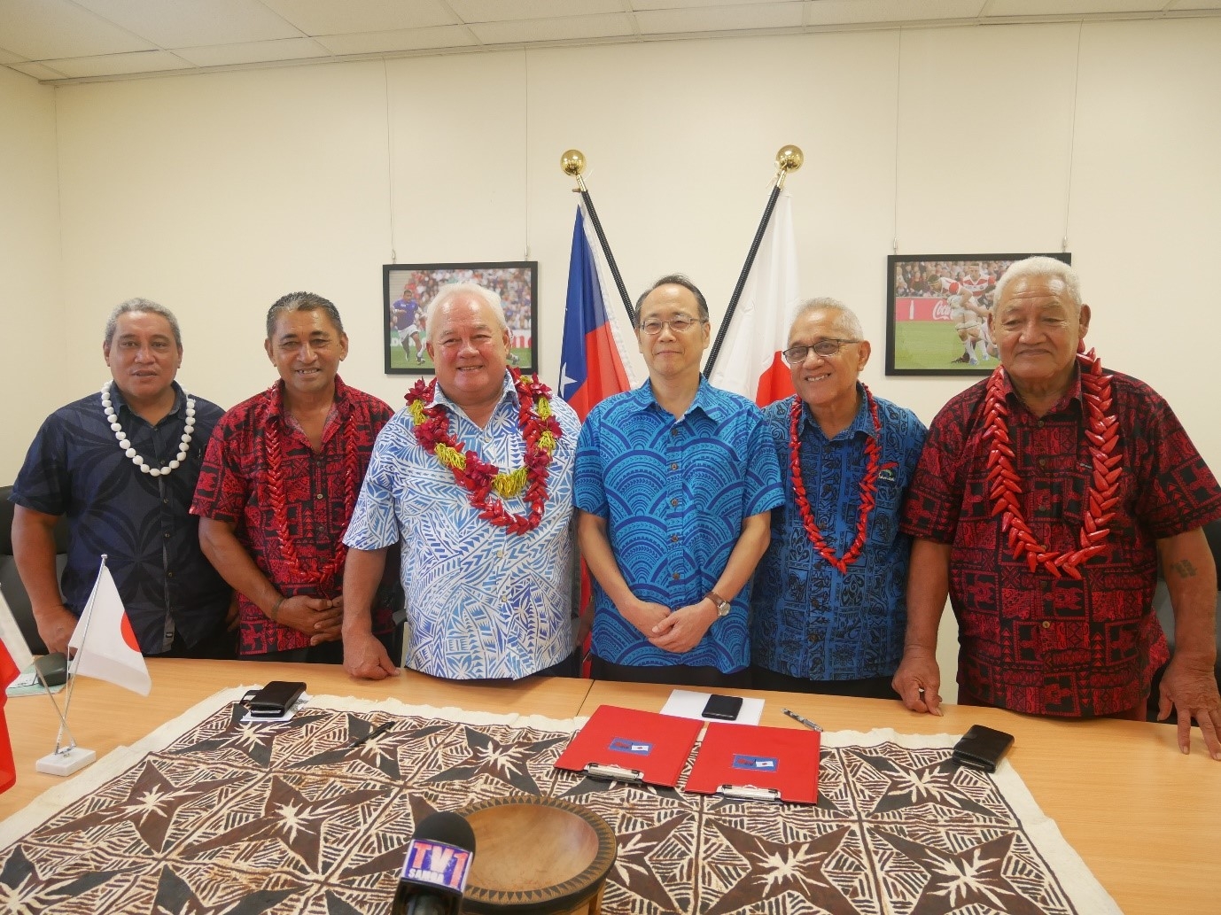Signing Ceremony of the Grant Contact for the Project for the ...